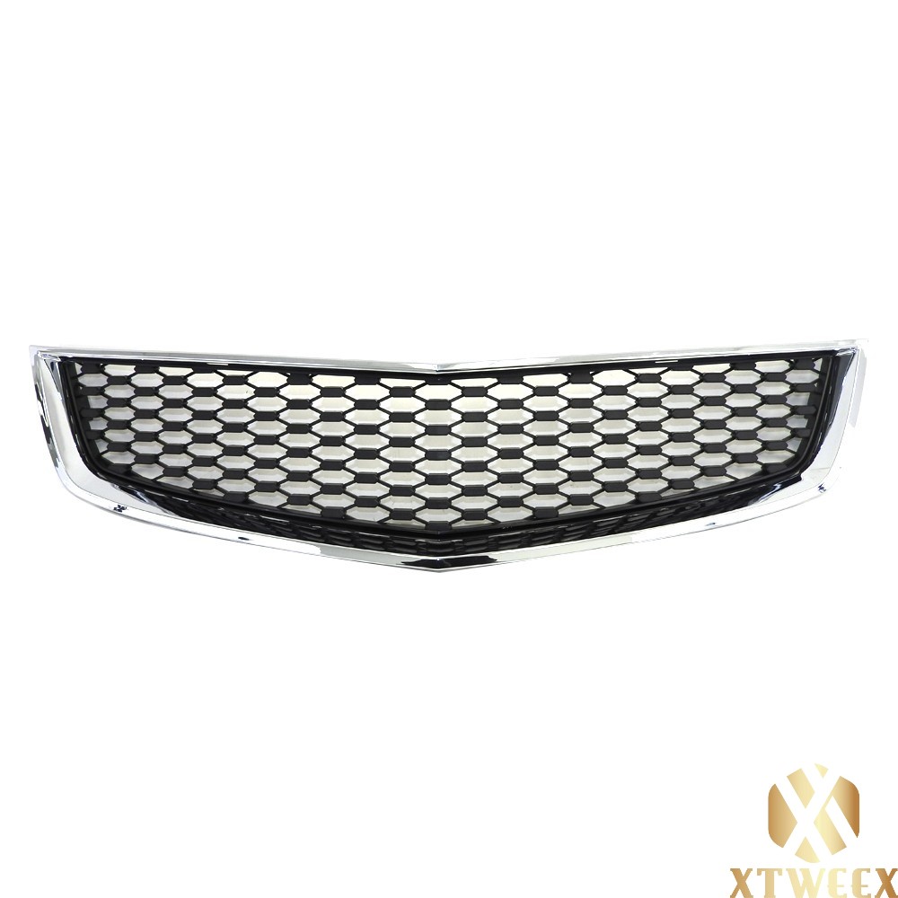 Lower Chrome Grille w/Black Insert Trim For 10 11 12 13 14 15 Equinox ...